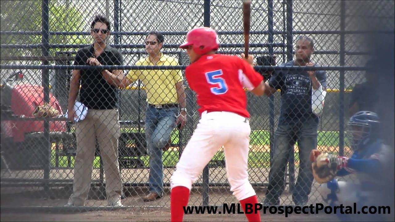 Yoel Gonzalez, C, Dominican Prospect League - YouTube