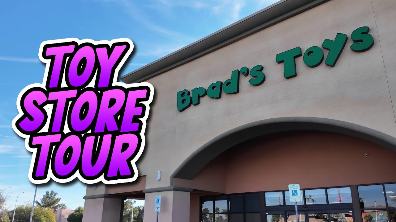 Toy Store Tour of Brad's Toys & Collectibles in Las Vegas - YouTube