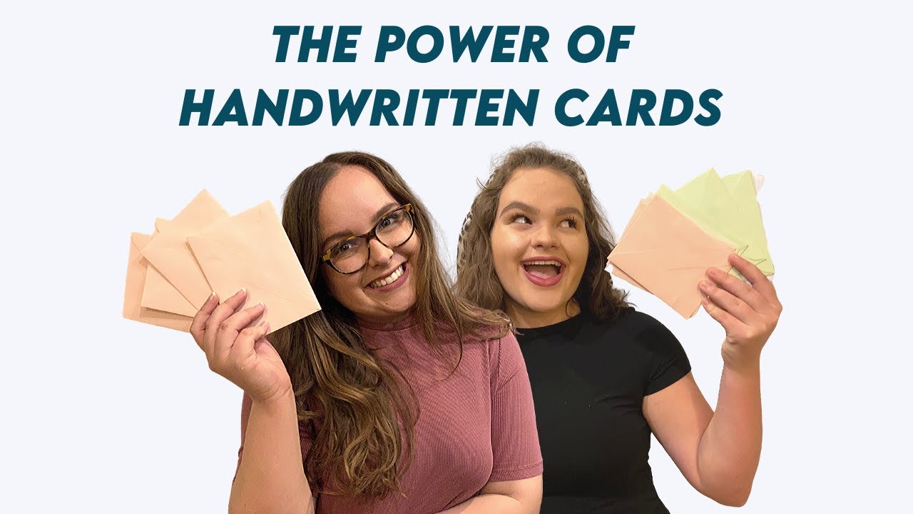 How to write handwritten cards that grow your professional network ...