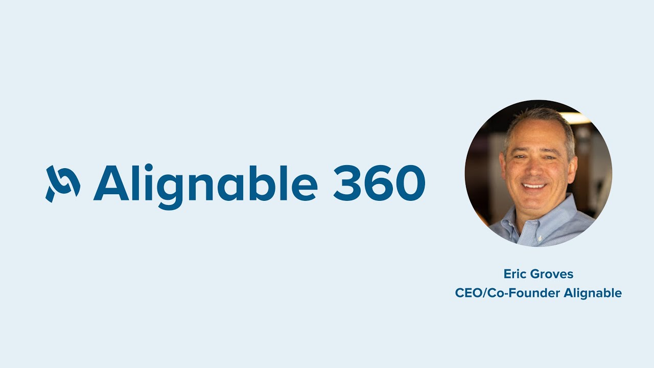 Alignable 360: Eric Groves Alignable CEO and Co-Founder - YouTube