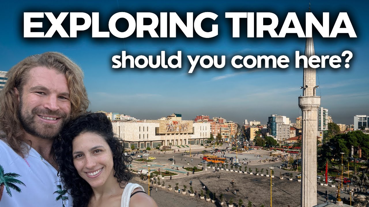 TIRANA ALBANIA First Impressions - Skanderbeg Square, Dajti mountain ...