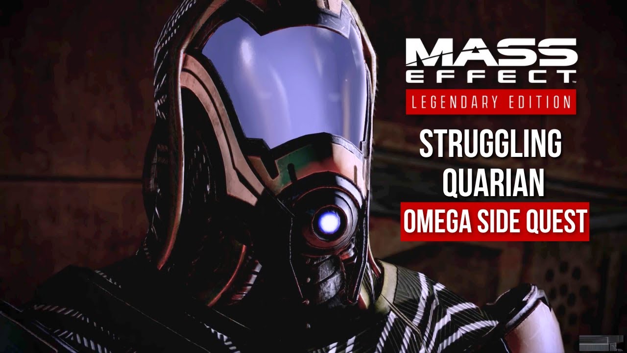 Mass Effect 2 Legendary Edition: Omega: Struggling Quarian - YouTube