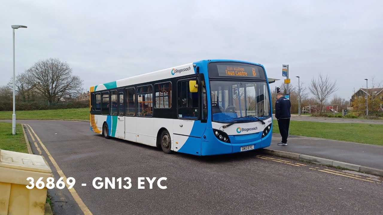 Nice sounding Stagecoach SE ADL Enviro200 36869 - GN13 EYC (15/31 ...