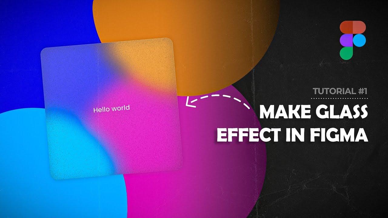 how to make glass effect in #figma - YouTube
