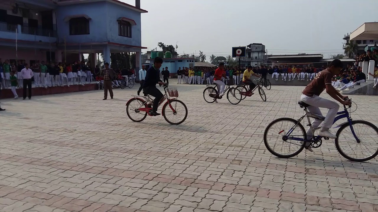 Slow cycle race of subijimur sports weekend 2074 - YouTube