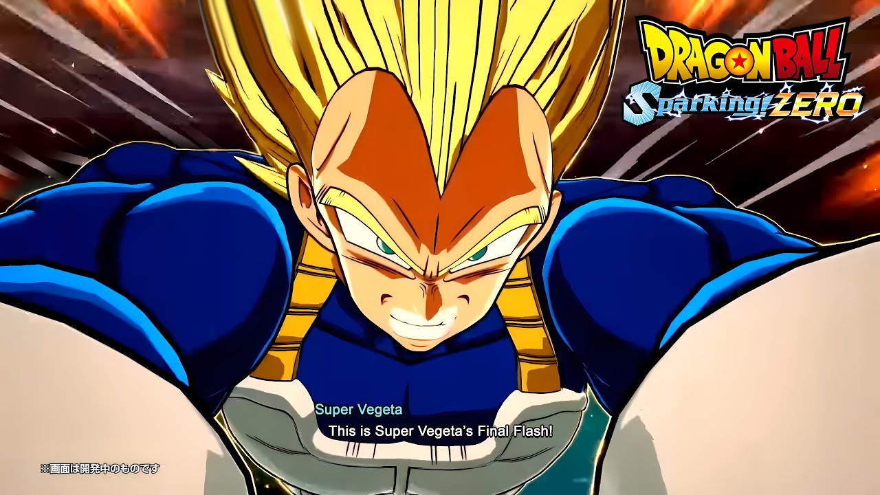 DRAGON BALL: Sparking! ZERO – New Official Demo Super Vegeta Final Flash Gameplay! - YouTube