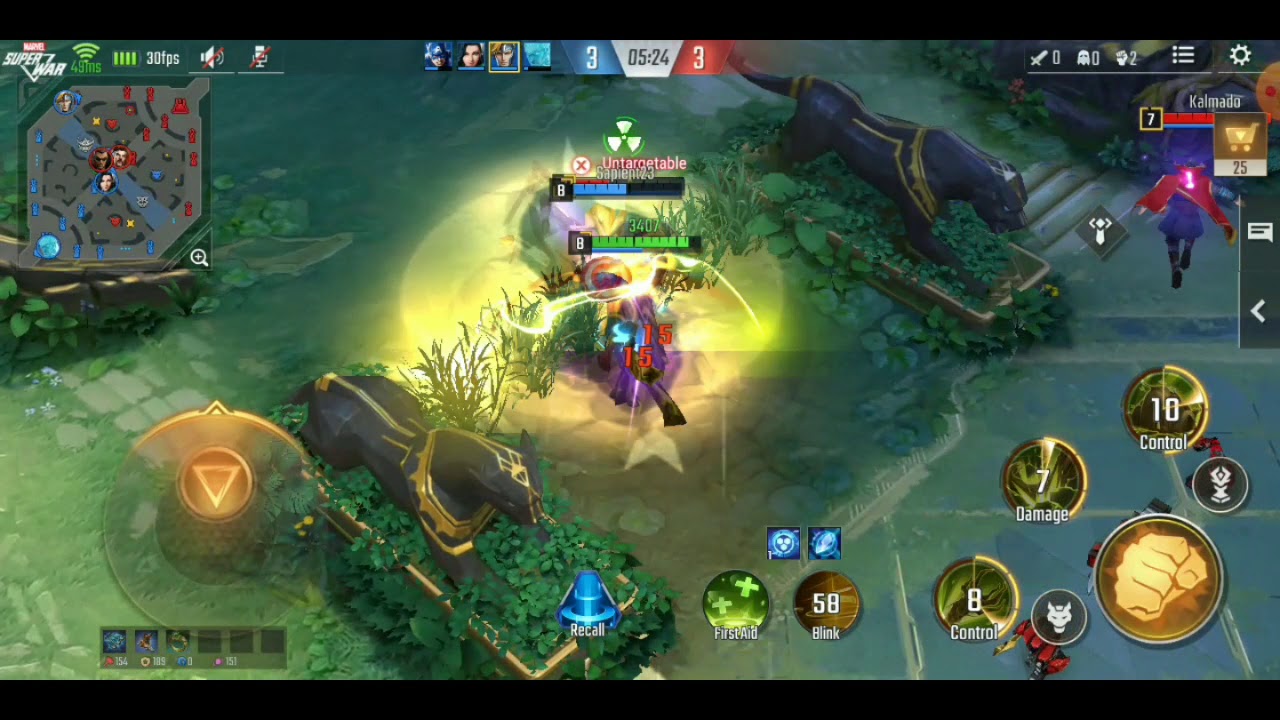 MARVEL Super Wars: Groot Gameplay - YouTube