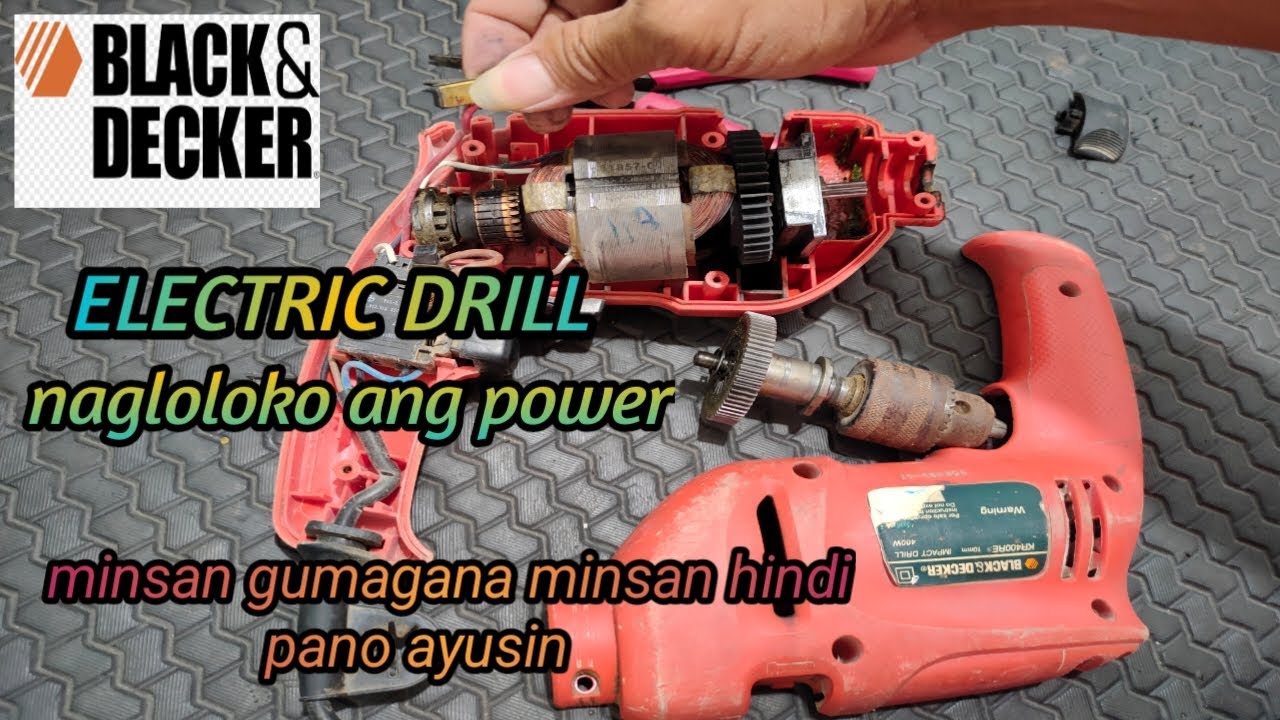 How To Fix Electric Drill (Barena) With Intermittent No Power/Operation ...