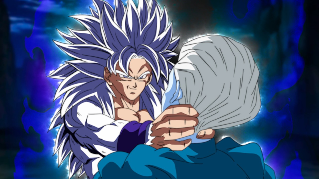 Goku finally combines his Oozaru power with ultra instinct - YouTube