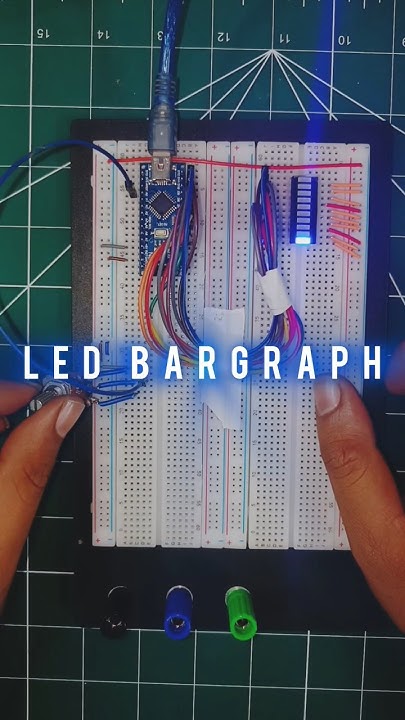 10 Segment led bargraph display #india #diy #electronic #arduino # ...