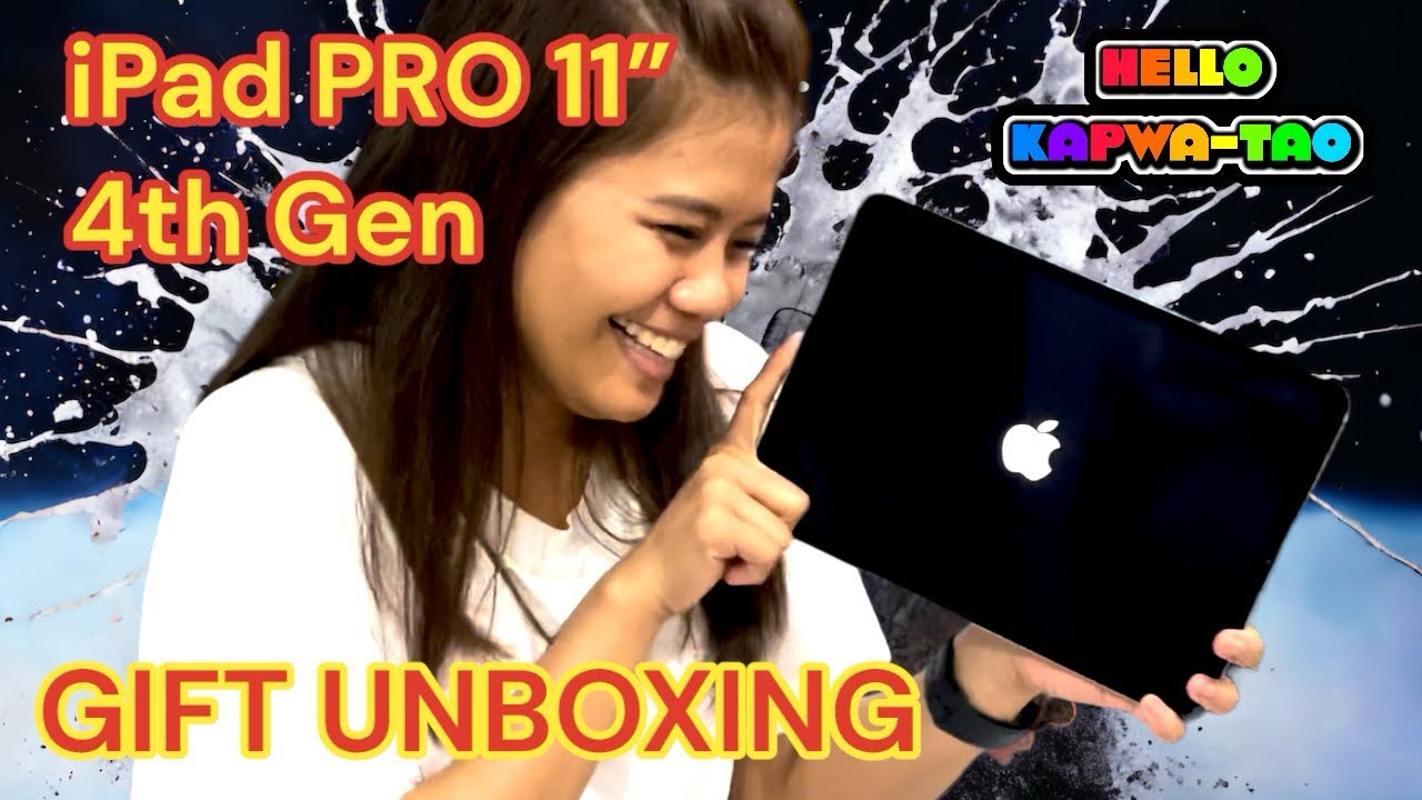 iPad Pro 11in 4th Generation - Gift Unboxing - YouTube