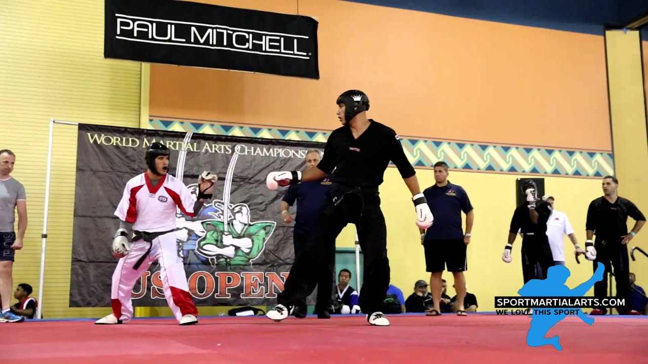 Unk vs Chance Turner - Mens Team Sparring - US Open 2014 - YouTube