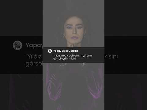 Yıldız Tilbe - Delikanlım | Yapay Zeka İle Şarkı Görselleştirme #shorts #yapayzeka #yapayzekamüzik