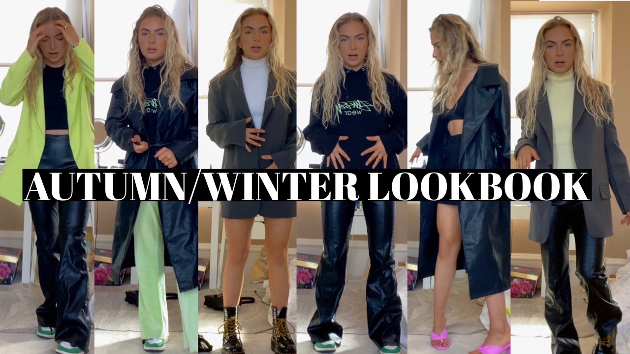 AUTUMN / WINTER LOOKBOOK 2021 | Day and Night | fall outfit ideas - YouTube