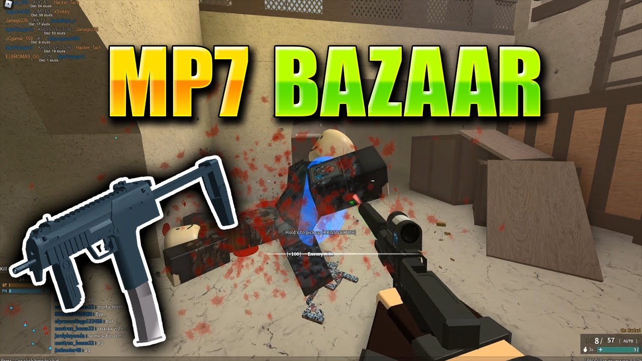 MP7: BAZAAR l Roblox - Phantom Forces ★ - YouTube