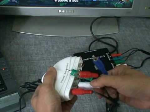 How to use XCM component splitter with VBOX2 advanced - YouTube