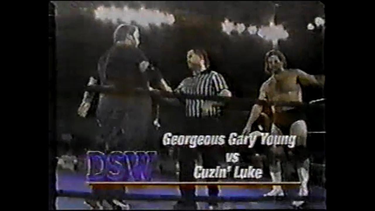 Hillbilly Cousin Luke vs "Gorgeous" Gary Young Deep South Wrestling ...