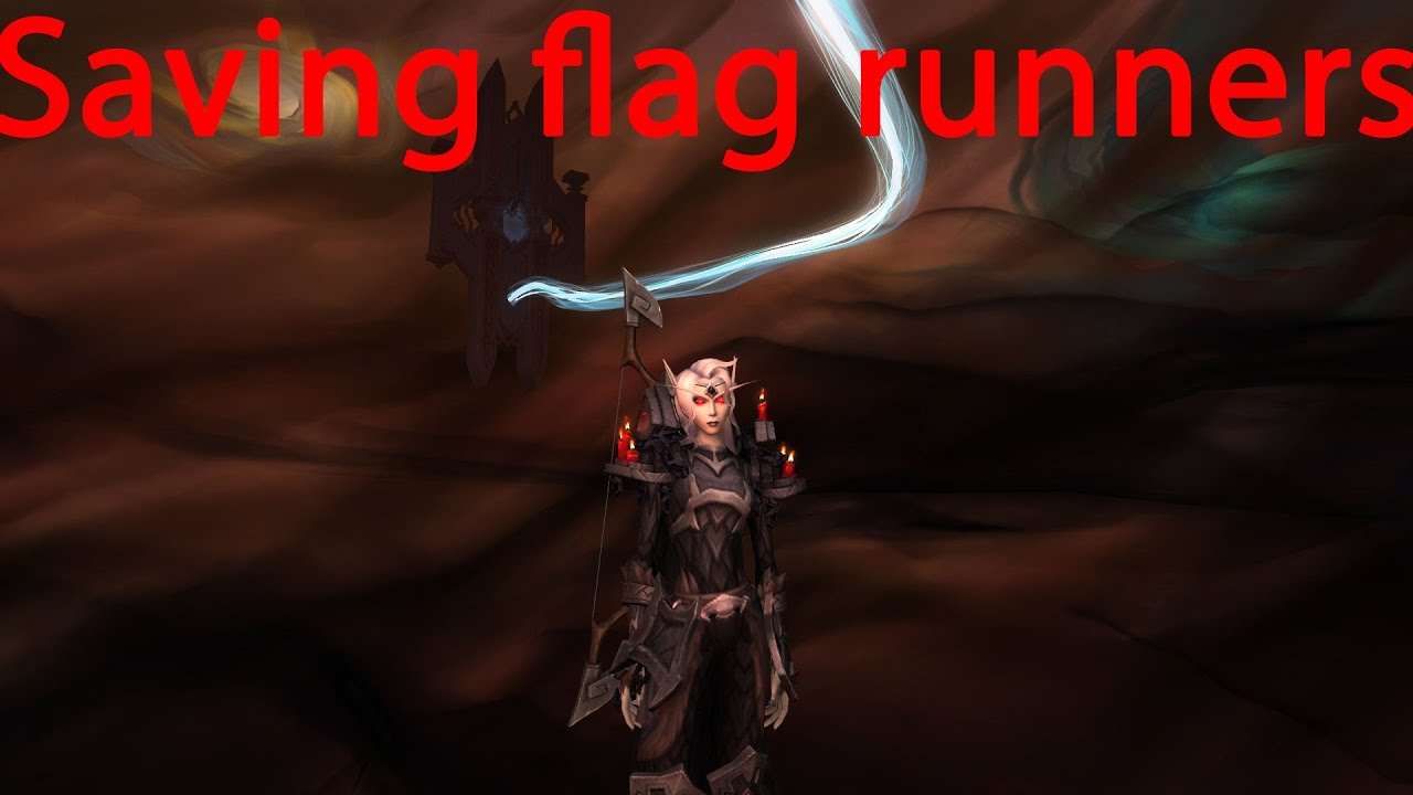 Saving flag runners - Marksman hunter pvp dragonflight 10.1 - YouTube