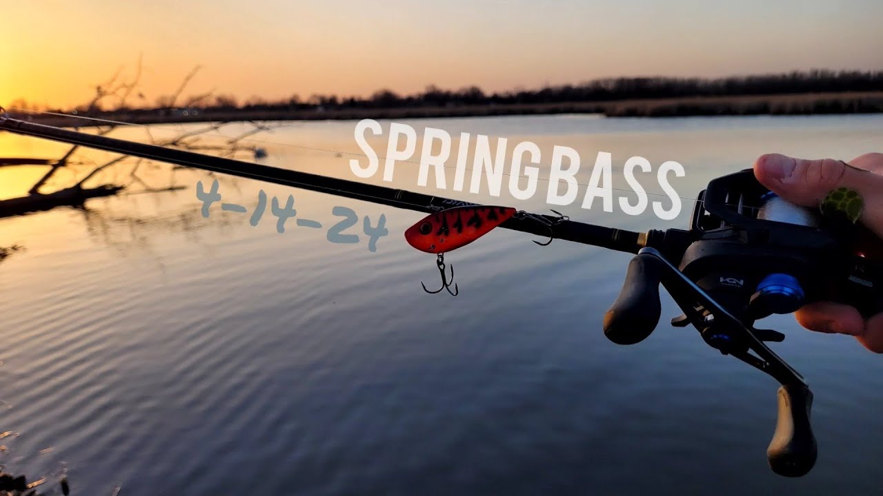 Spring Fishing Lake St. Clair Metropark - YouTube