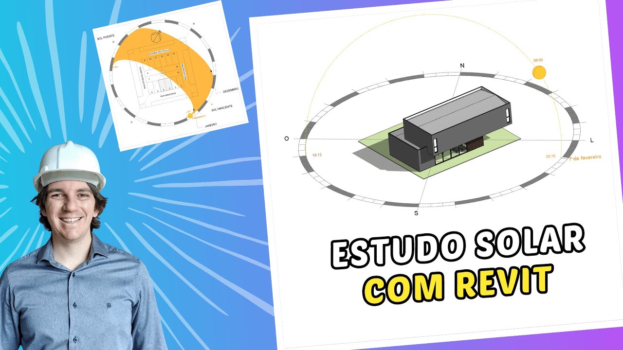 Guia completo sobre estudo solar no Revit. Norte verdadeiro, norte do ...