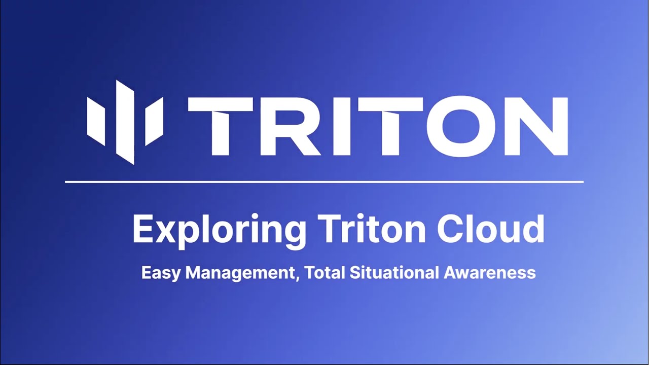 Triton Cloud Dashboard & App Overview - YouTube