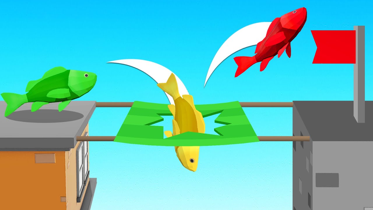 We Became PARKOUR FISH! (Simple Fish Adventure) - YouTube