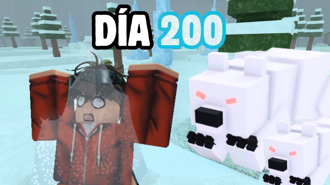 🌲Derrotando al NUEVO OSO POLAR en 99 noches en el BOSQUE🐻‍ ️! - YouTube