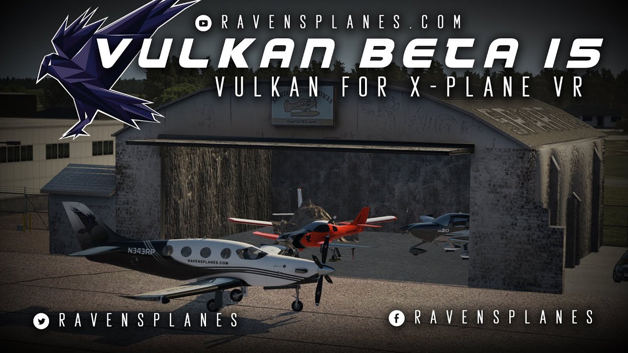 X-Plane VULKAN 11.50 Beta 15 VR - YouTube