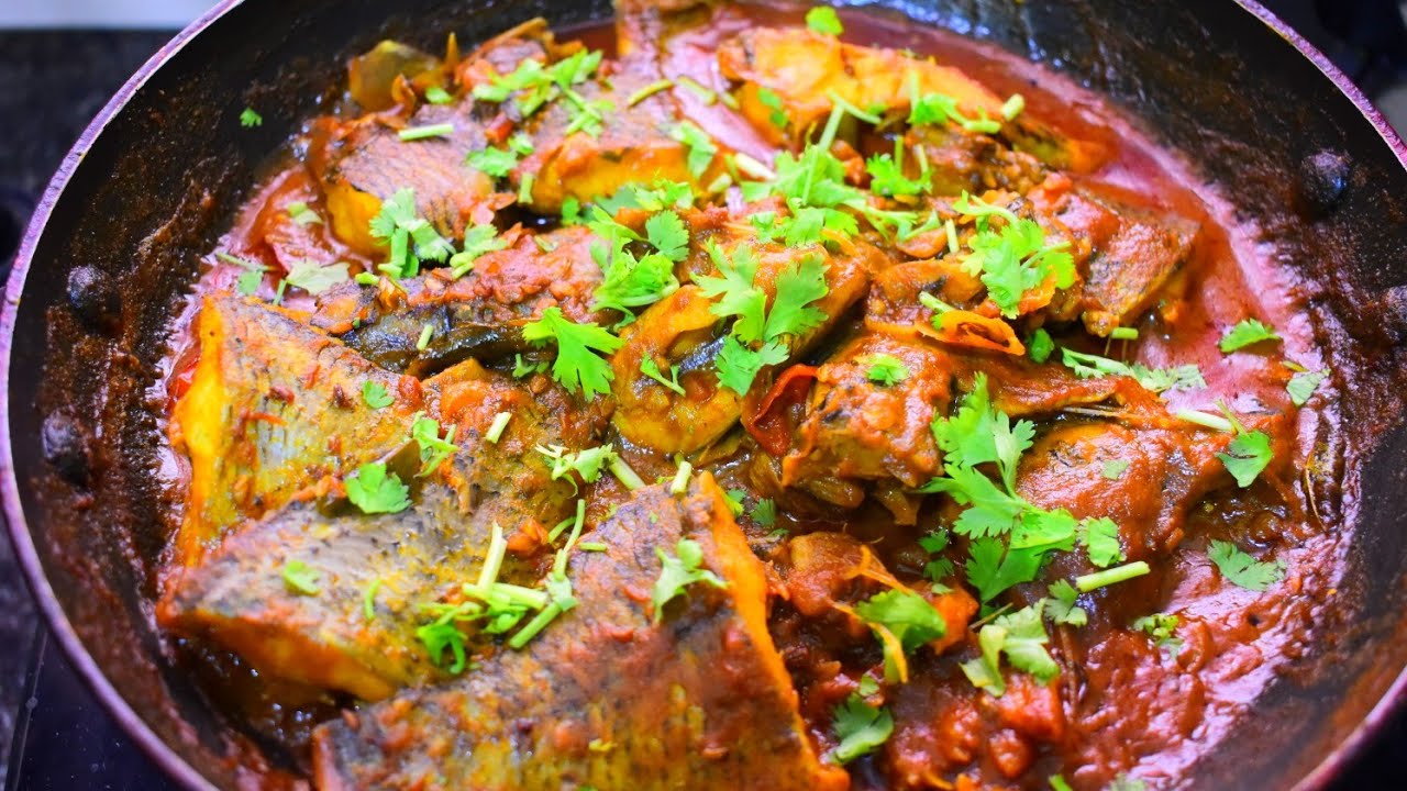 ஜிலேபி கென்டை மீன் குழம்பு மீன் தொக்கு Jilebi fish recipe Fish curry in ...