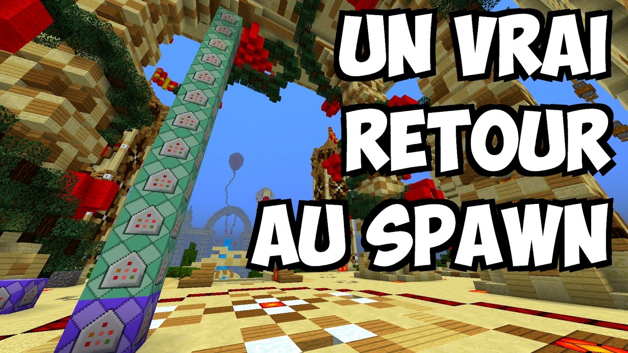 AMÉLIOREZ VOTRE RETOUR AU SPAWN - Tuto Minecraft Vanilla Toutes ...