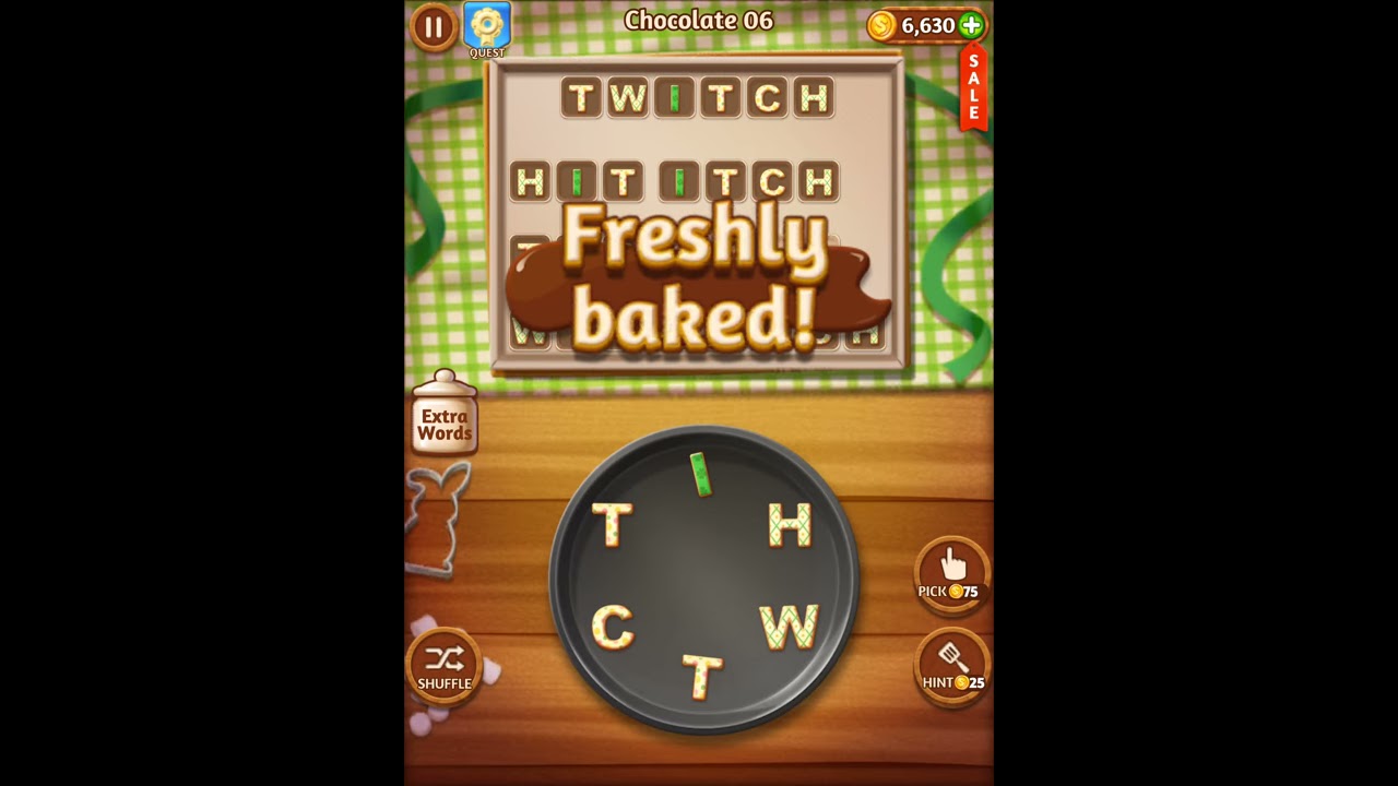 Word Cookies Chocolate Level 6 Answers - YouTube