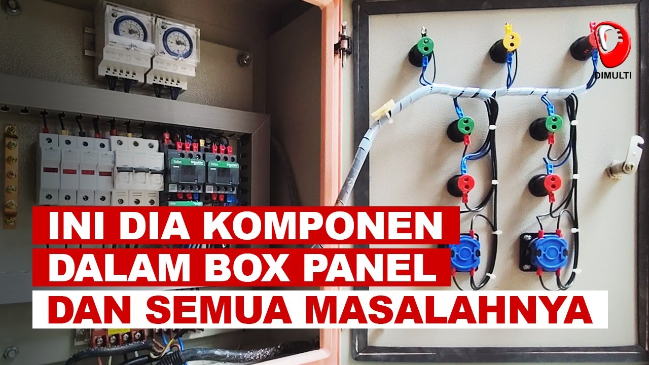 PENJELASAN SELURUH KOMPONEN DI DALAM BOX PANEL SERTA MASALAH DAN ...