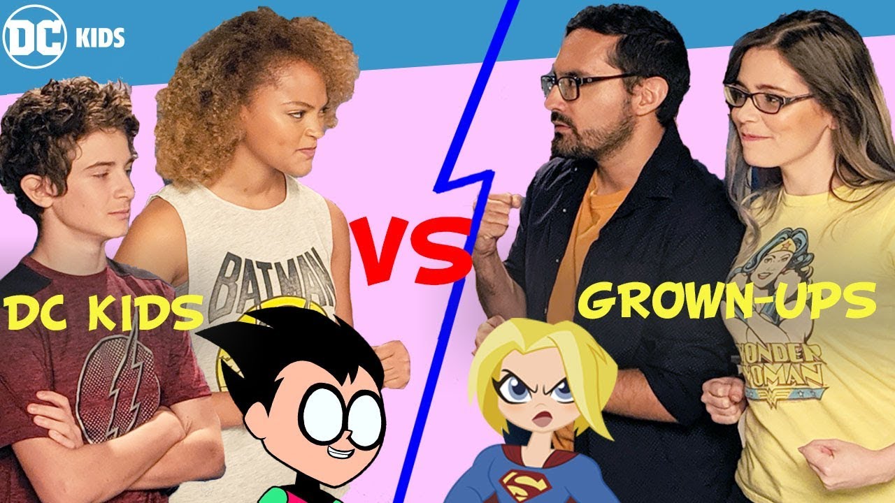 DC Kids vs. DC Grown-Ups! | DC Kids Show - YouTube