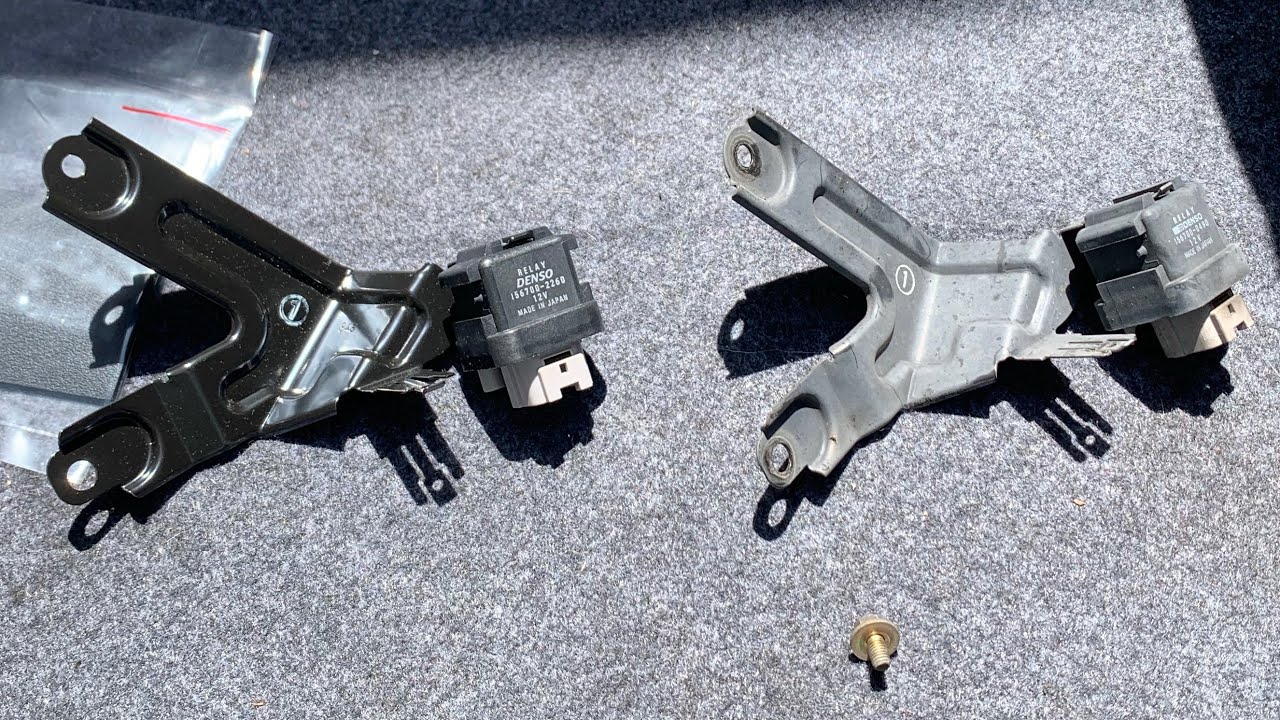 Landcruiser 100 series / LX470 AC condenser fan relay replacement - YouTube
