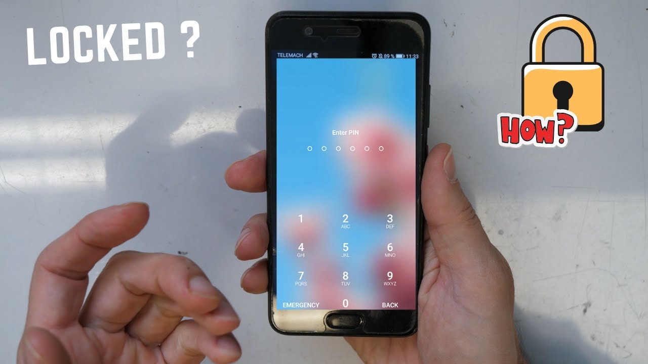 HUAWEI P10 & P10 Plus / Remove Screen Lock / Unlock PIN / Factory Reset ...