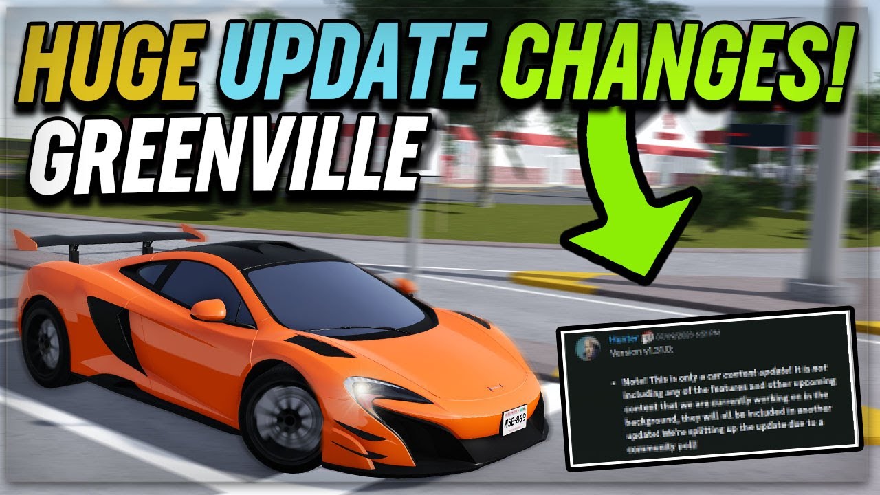 HUGE CHANGES To GREENVILLE UPDATES! - YouTube