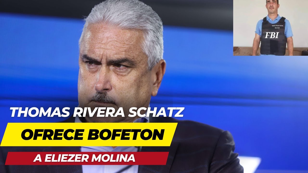 THOMAS RIVERA SCHATZ LE OFRECE BOFETON A ELIEZER MOLINA - YouTube