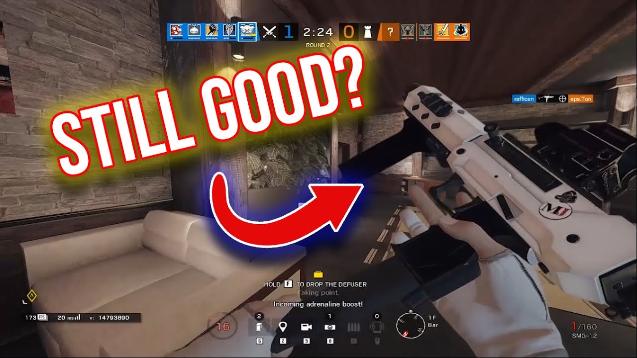 SMG-12 is Still GOOD? - Rainbow Six Siege - YouTube