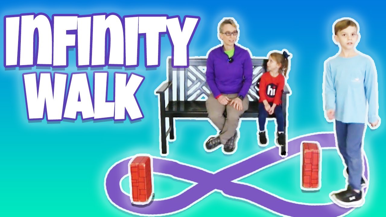 ♾️ Infinity Walk for Balance & Visual Tracking 👀 | Pediatric Physical ...