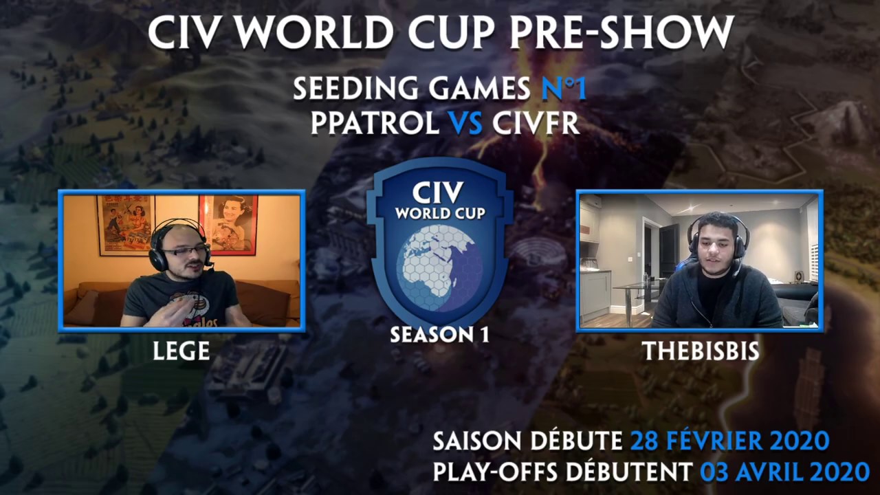 Annonce de la Civ World Cup [Civilization 6 / Gathering Storm] - YouTube