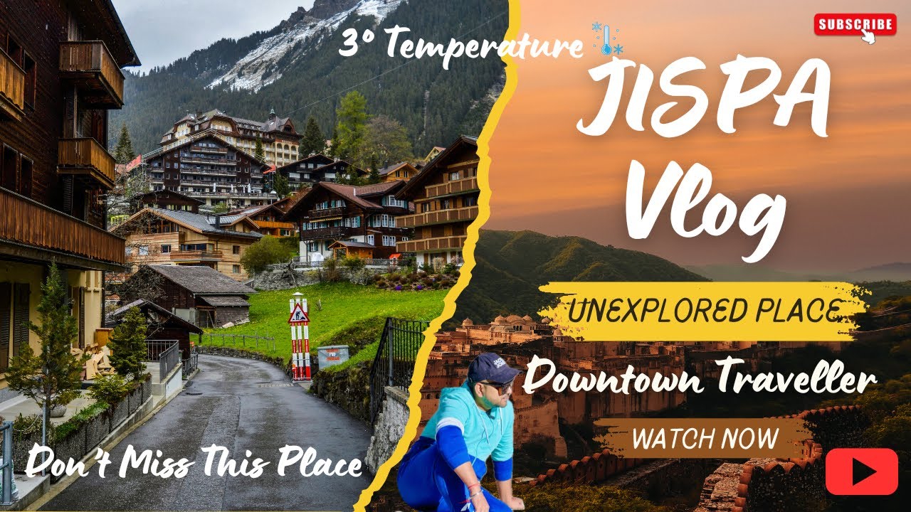 Jispa Travel Vlog I 3° Temperature in May 2024 I ख़ुबसूरत गांव नदिया ...