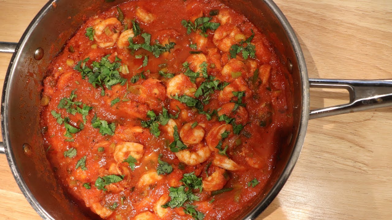 Shrimp In Red Sauce (Rougaille Crevette) - Laila's Home Cooking ...