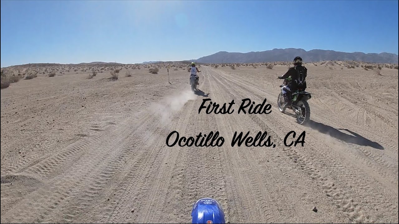 First Trips to Ride in Ocotillo Wells in the Anza-Borrego Desert! - YouTube