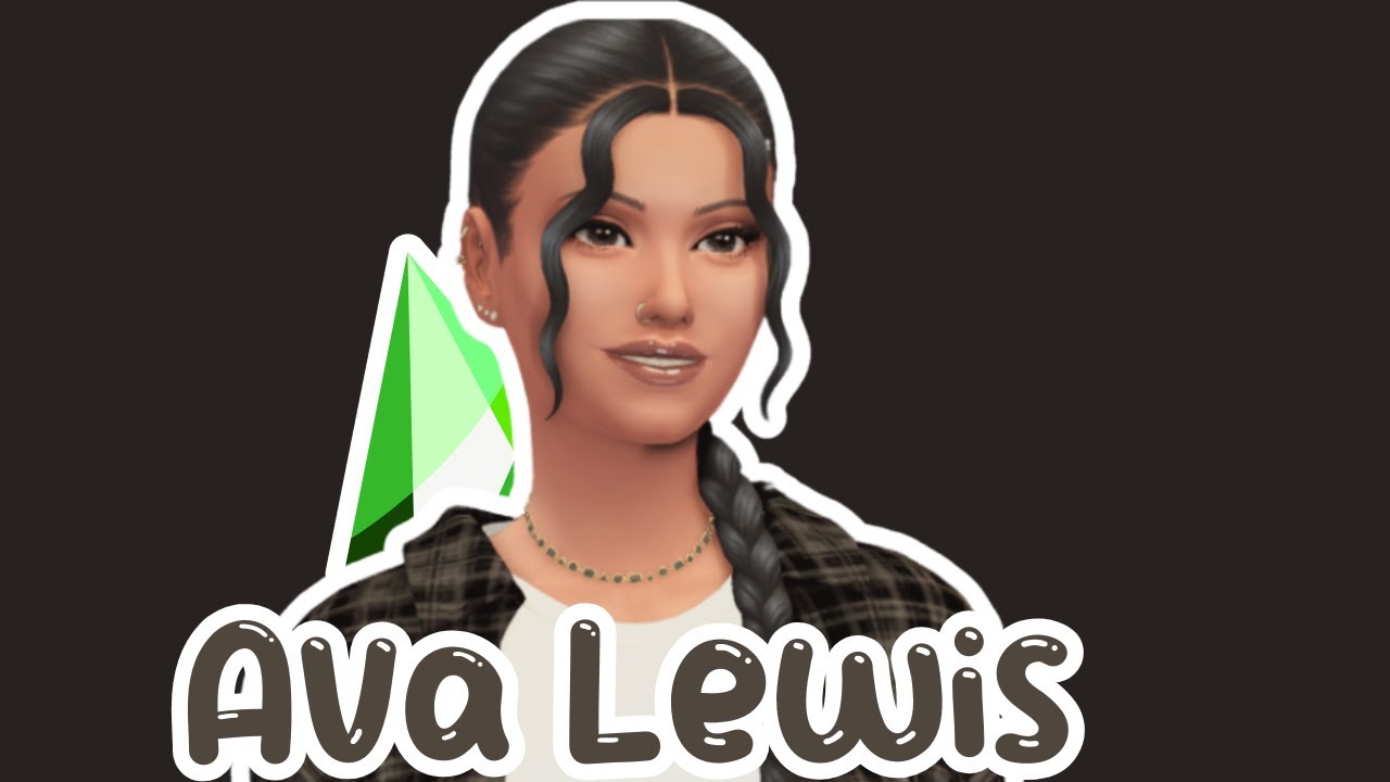👗Create A Sim Ava Lewis⭐{CC List Provided In Video} - YouTube