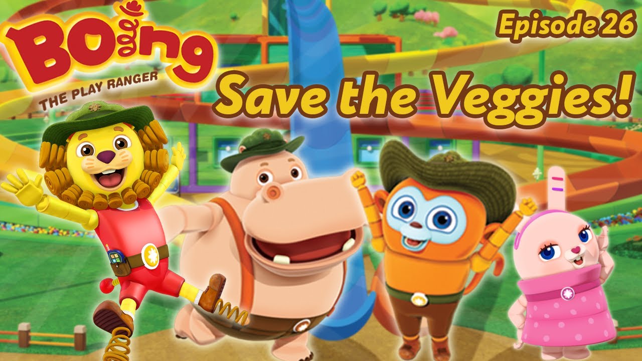 Save the Veggies - Boing: The Play Ranger (11-Minute Cartoon for Kids ...