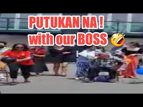 Our big boss played with the popping of balloons| Or putukan Na ...