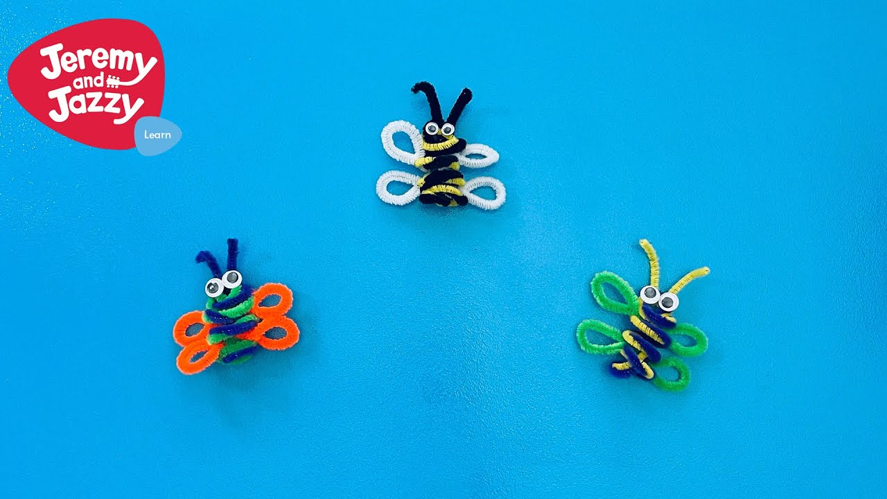 Bizzy Bee | Kids Craft | Jeremy and Jazzy - YouTube