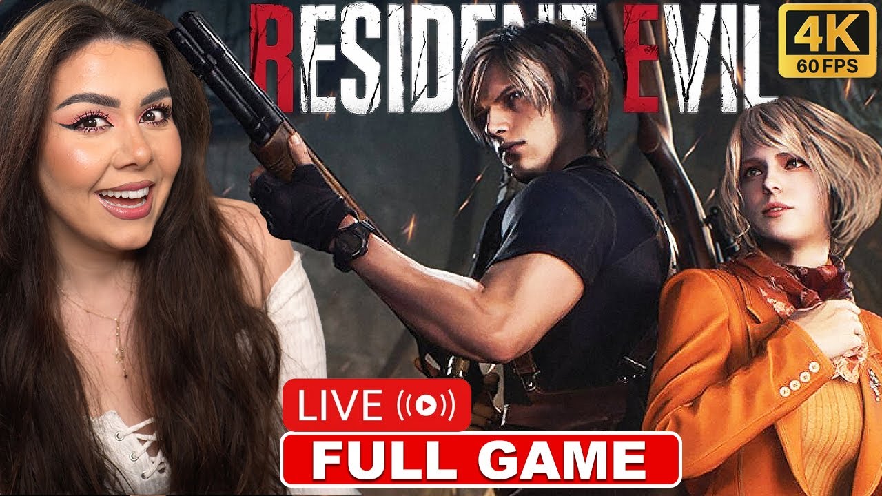 RESIDENT EVIL 4 REMAKE - First Playthrough & Reaction - 🔴 LIVE Gameplay ...