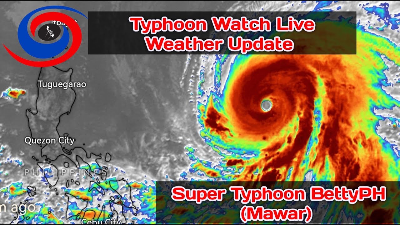 Bagyong Betty Live Update | Super Typhoon Betty | May 27 2023 (Tagalog ...