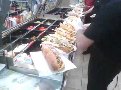 Subway sandwich makers - YouTube